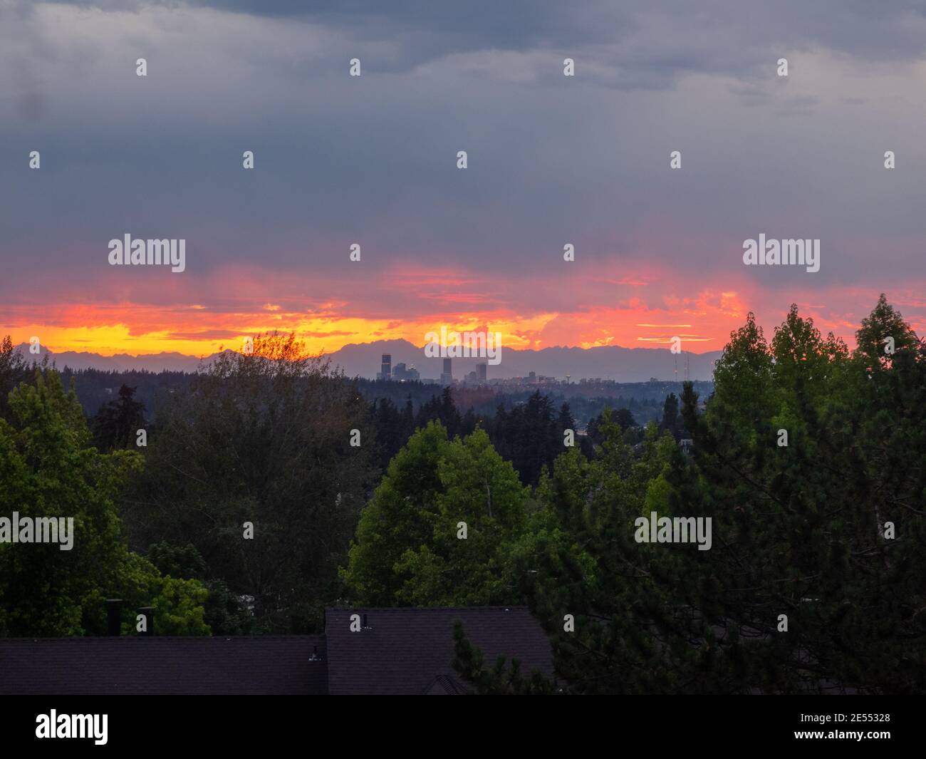 Seattle view timelapse hi-res stock photography and images - Alamy