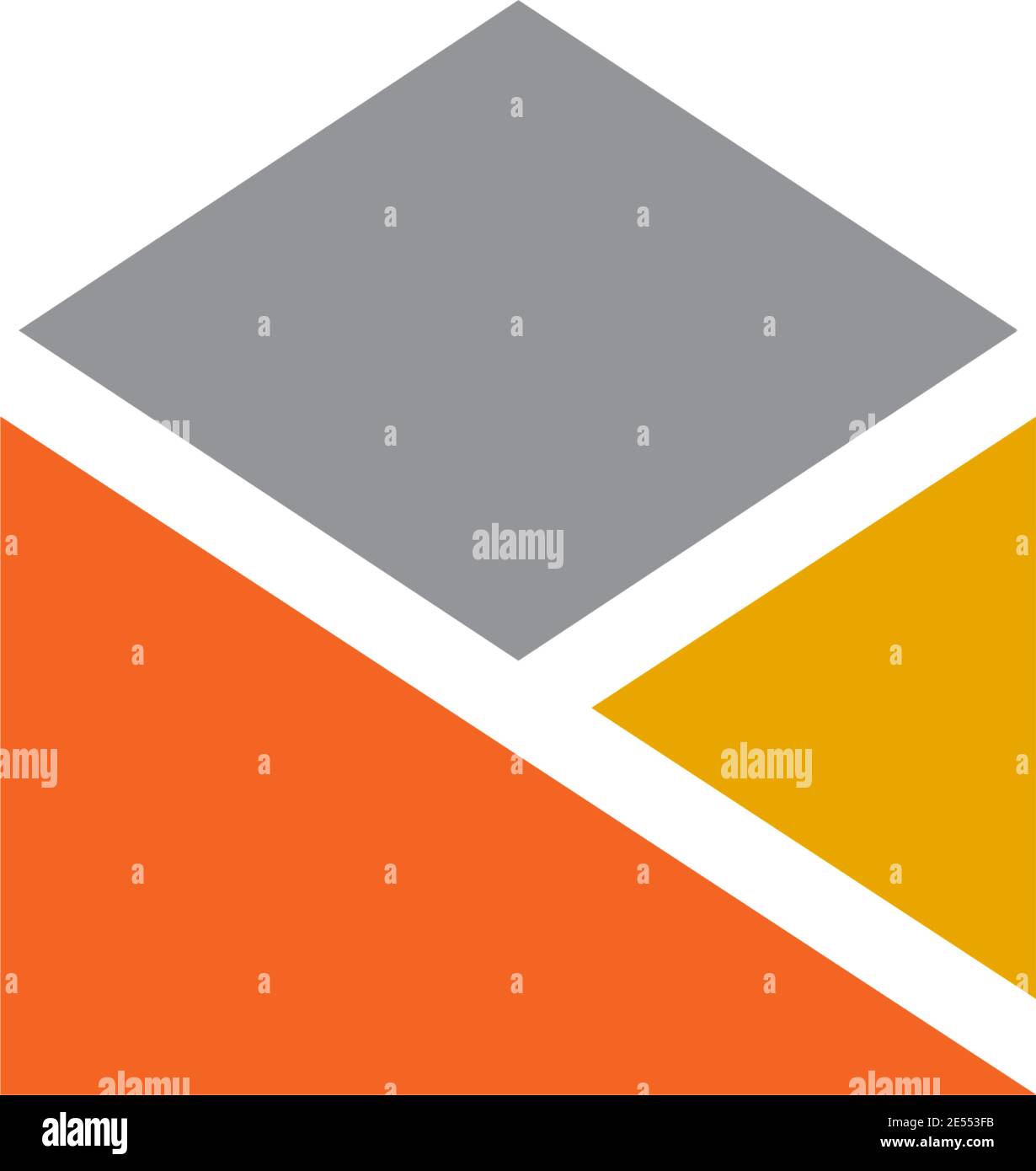 Mail letter icon logo design vector template Stock Vector Image & Art ...