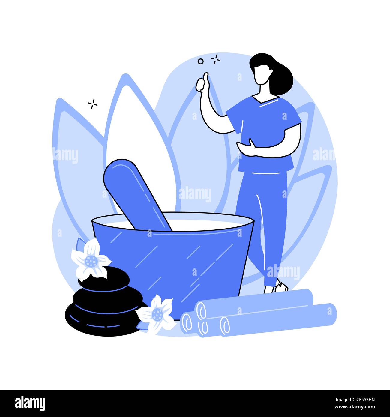 Spa salon abstract concept vector illustration Stock Vector Image & Art ...