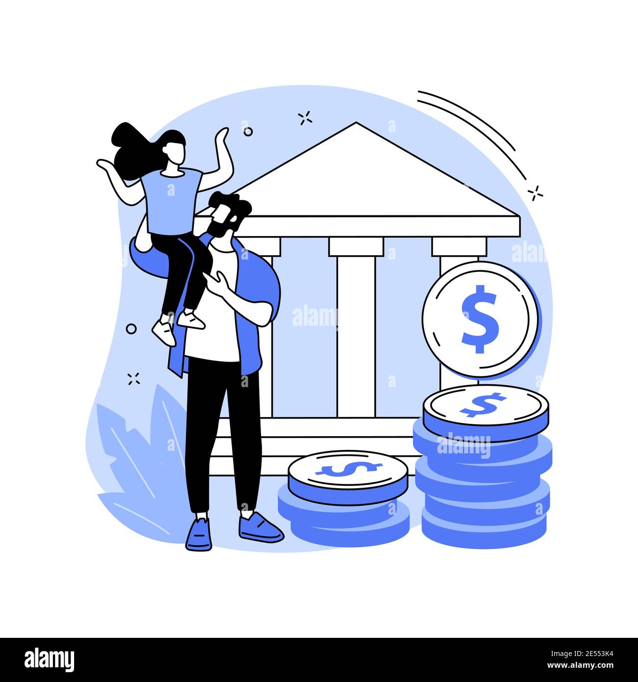 Childcare subsidy Stock Vector Images - Alamy