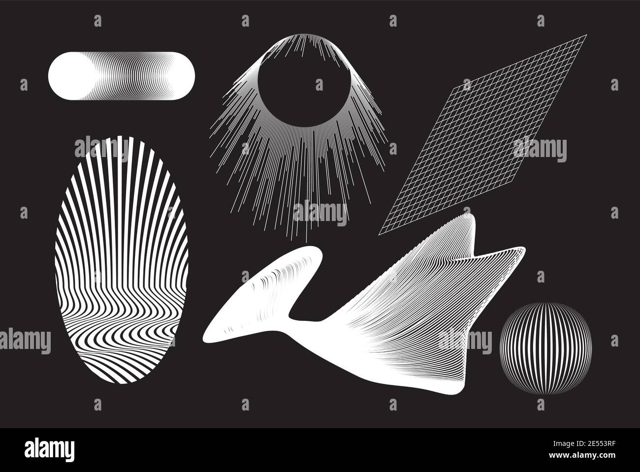 The reimagined design of 80-90s, retro-futurism, brutalist style. New ...