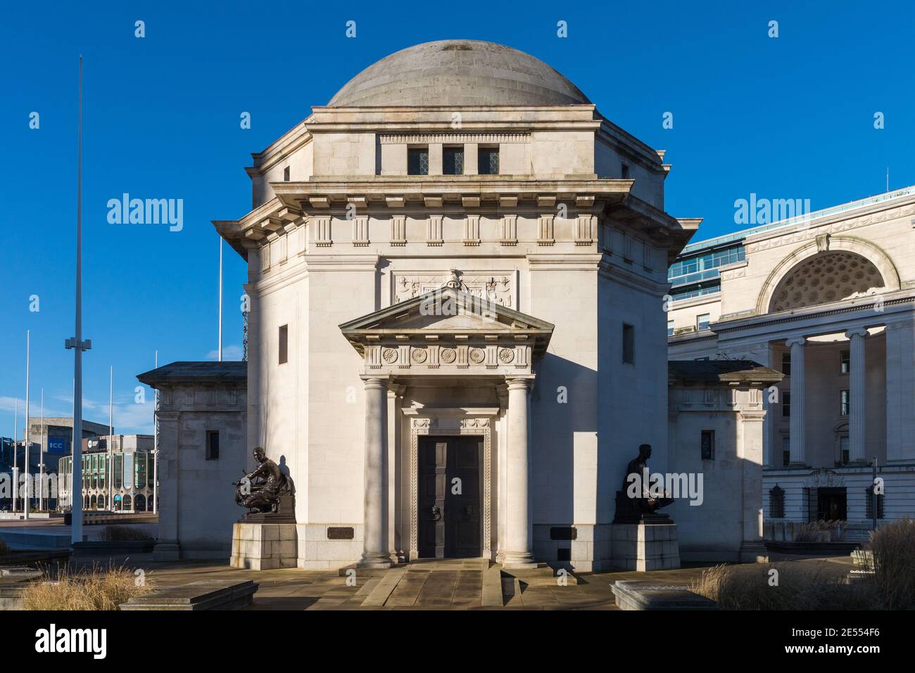The Hall of Memory in Centenary Square,Birmingham, UK Stock Photo - Alamy