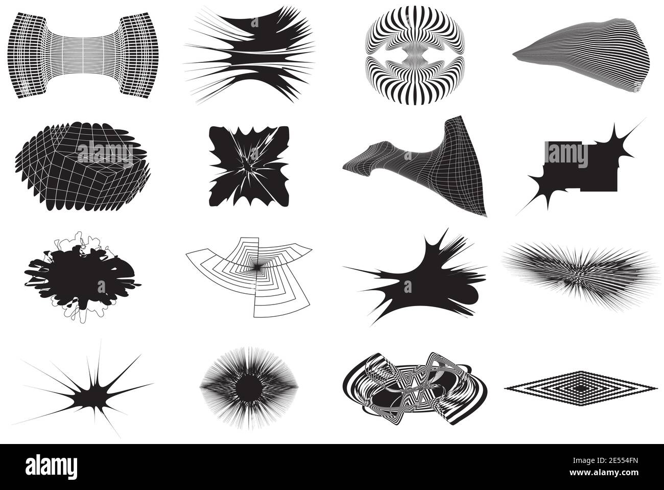 Distort texture Cut Out Stock Images & Pictures - Alamy