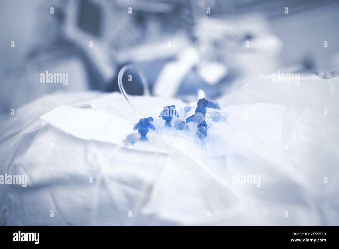 Sterile medical plastic tubing hi-res stock photography and images - Alamy