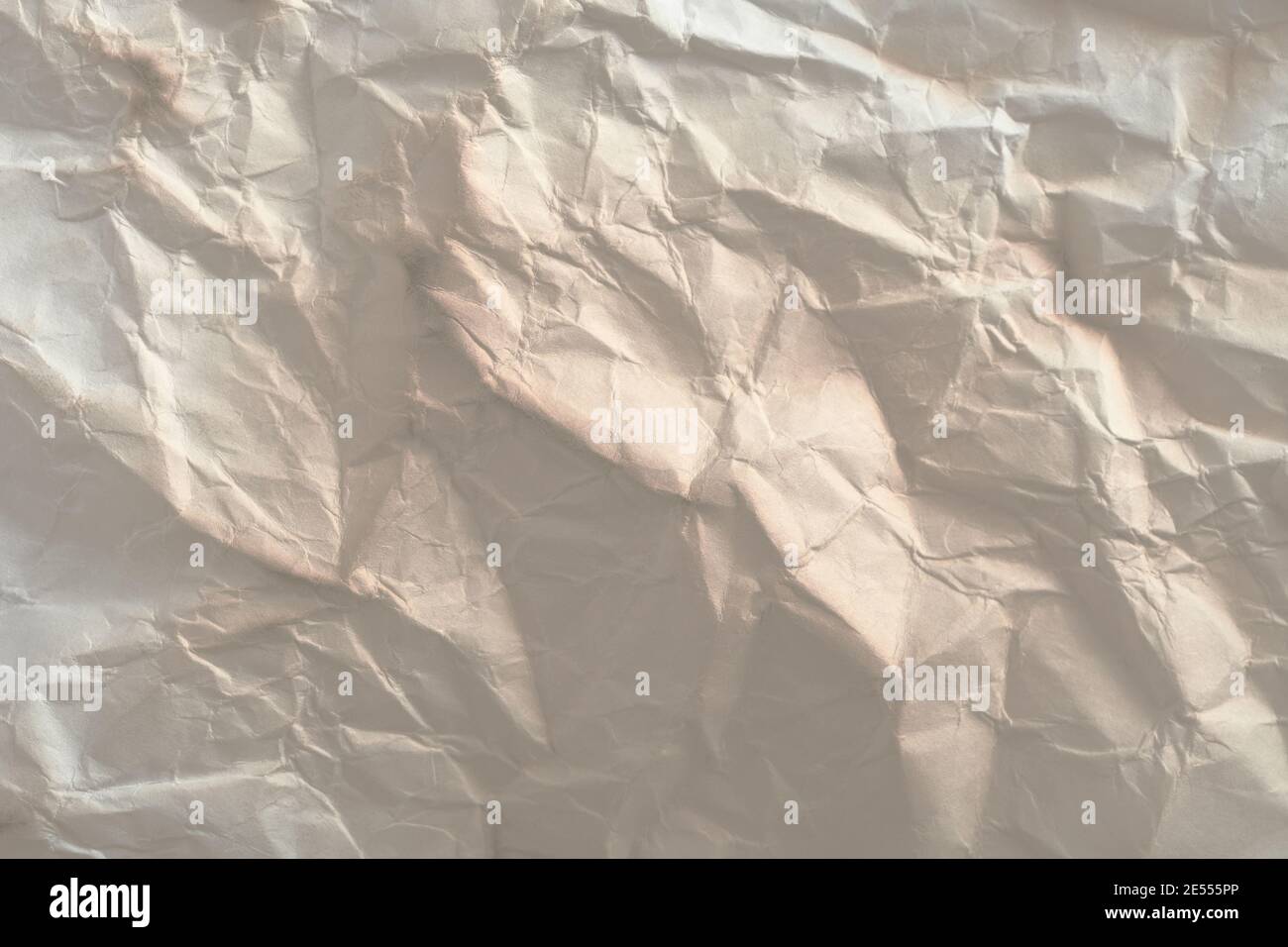 Surface and texture of old crumpled paper Stock Photo - Alamy