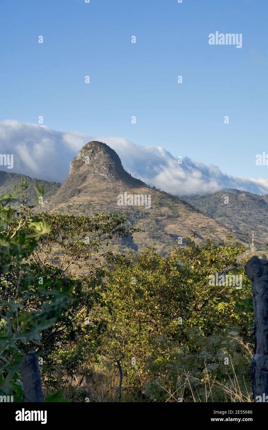 Central America: in the highlands on the border between Guatemala and ...