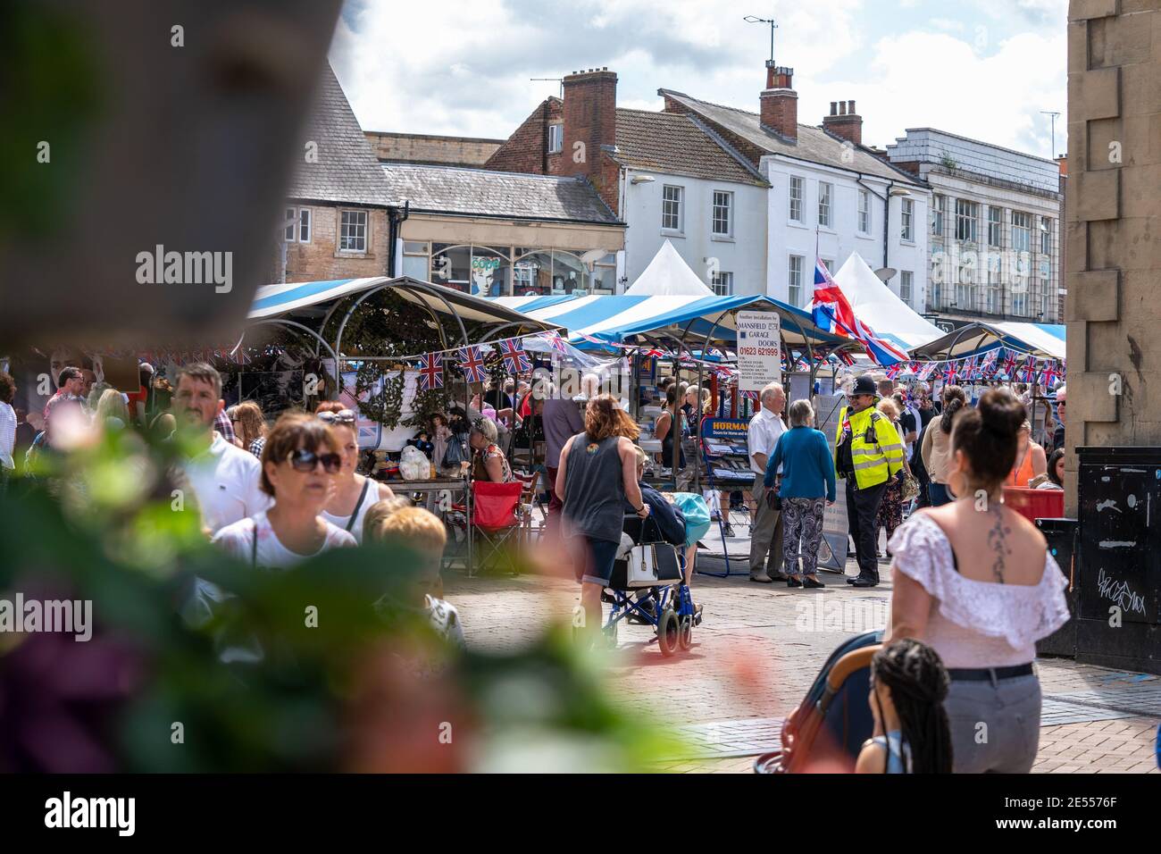 Mansfield market place hi-res stock photography and images - Alamy