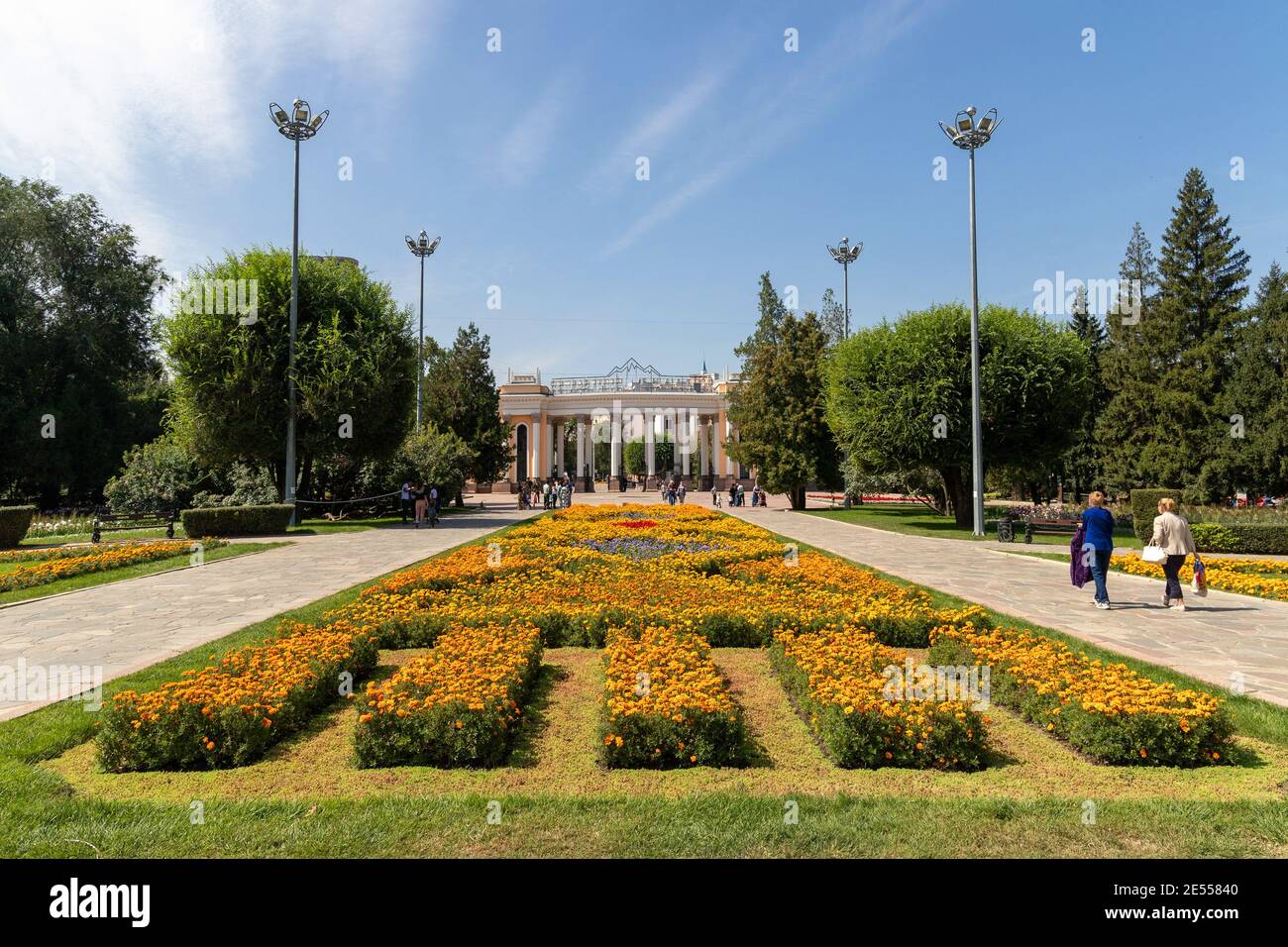 Kazakhstan almaty city walking hi-res stock photography and images - Alamy