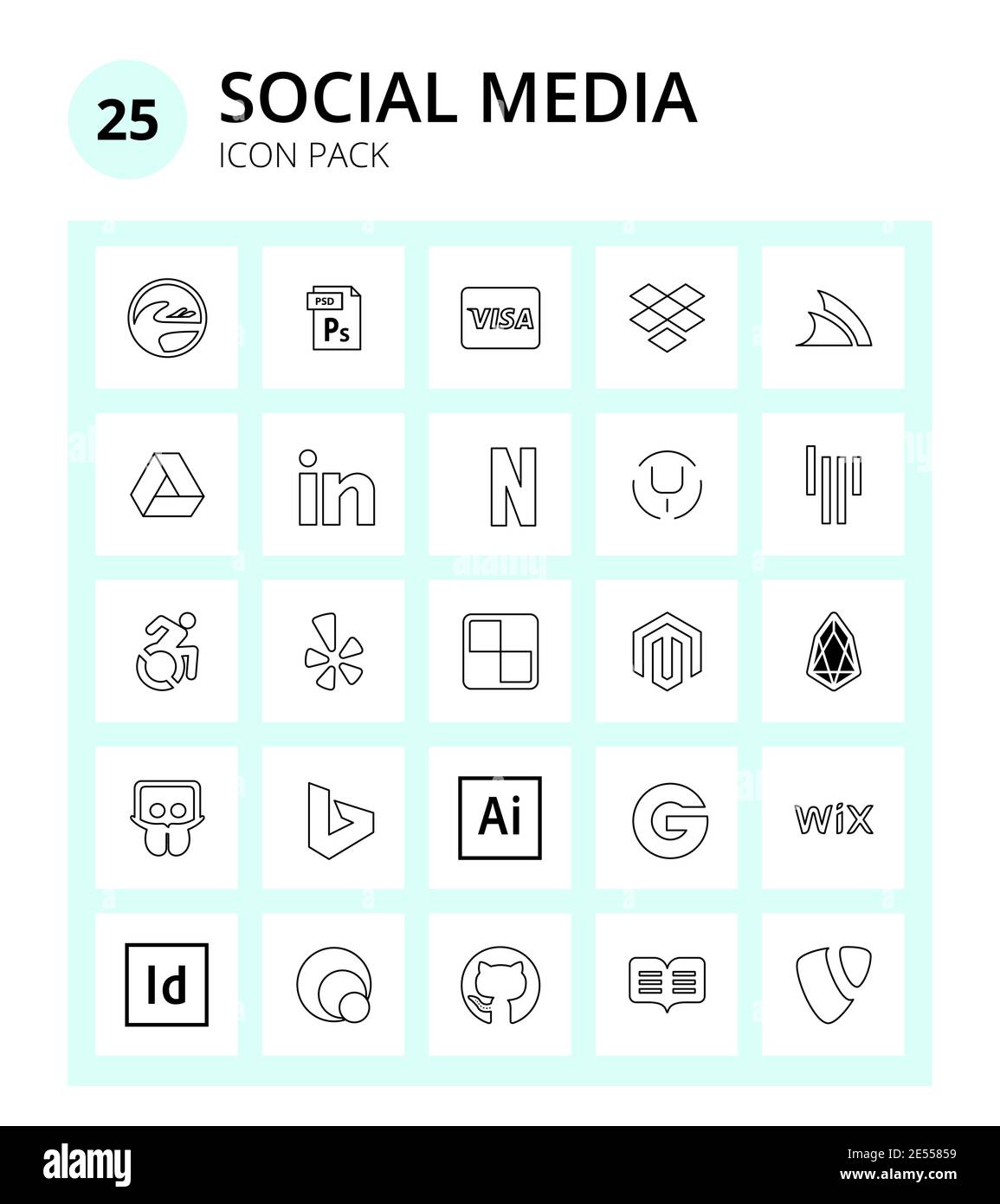 Google logo vector Stock Vector Images - Alamy