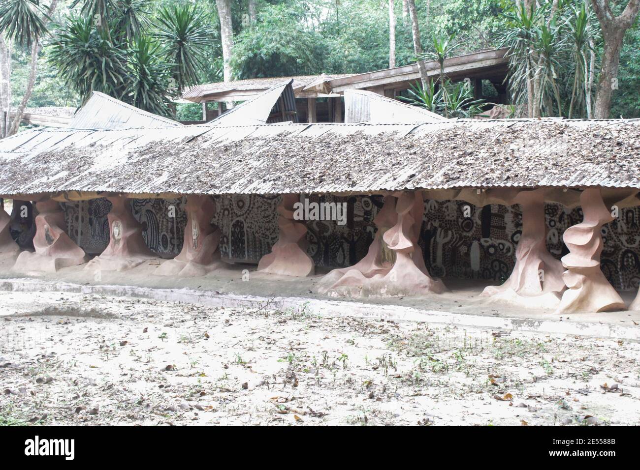 First royal palace in Osun state Stock Photo - Alamy