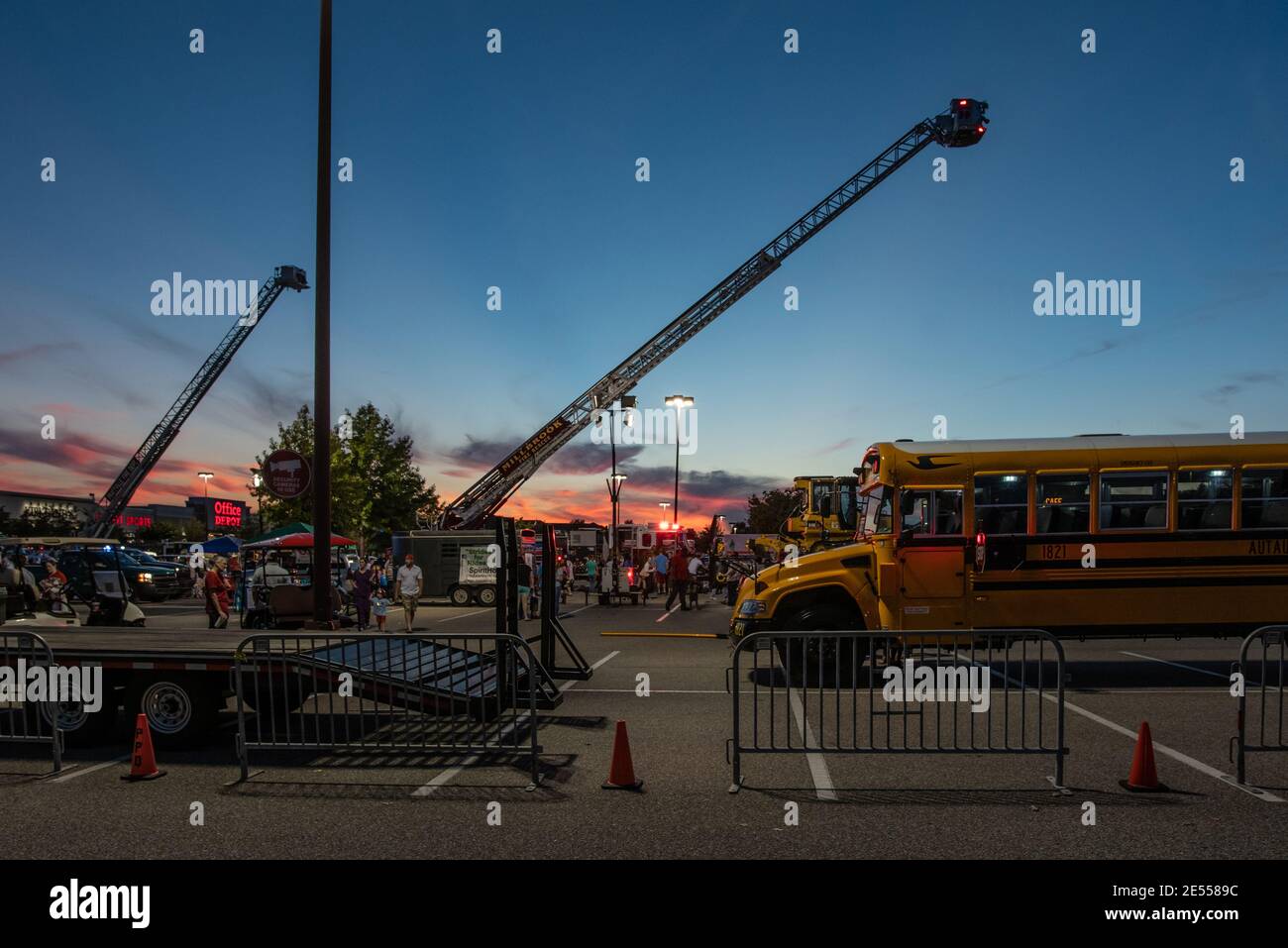 Prattville, Alabama/USA-October 2, 2018: National Night Out 2018 ...