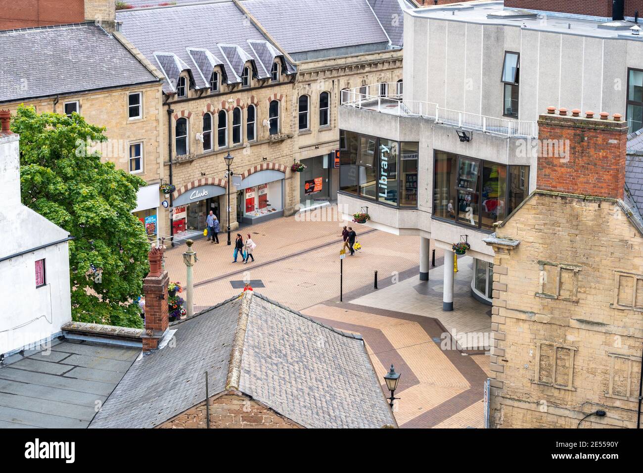 Mansfield market place hi-res stock photography and images - Alamy