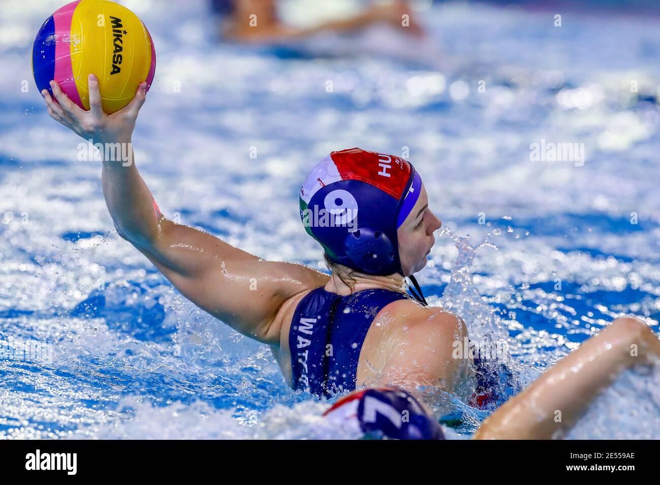 TRIESTE, ITALY - JANUARY 24: Dora Leimeter of Hungary during the Women ...