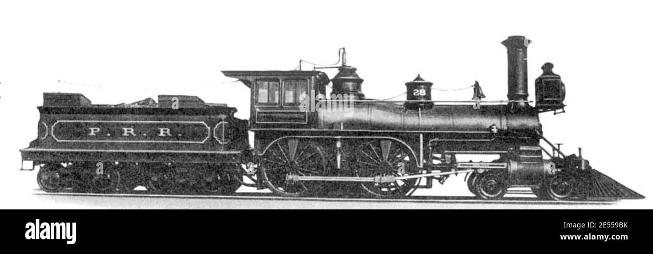 Pennsylvania Railroad class D1 #28 Stock Photo - Alamy