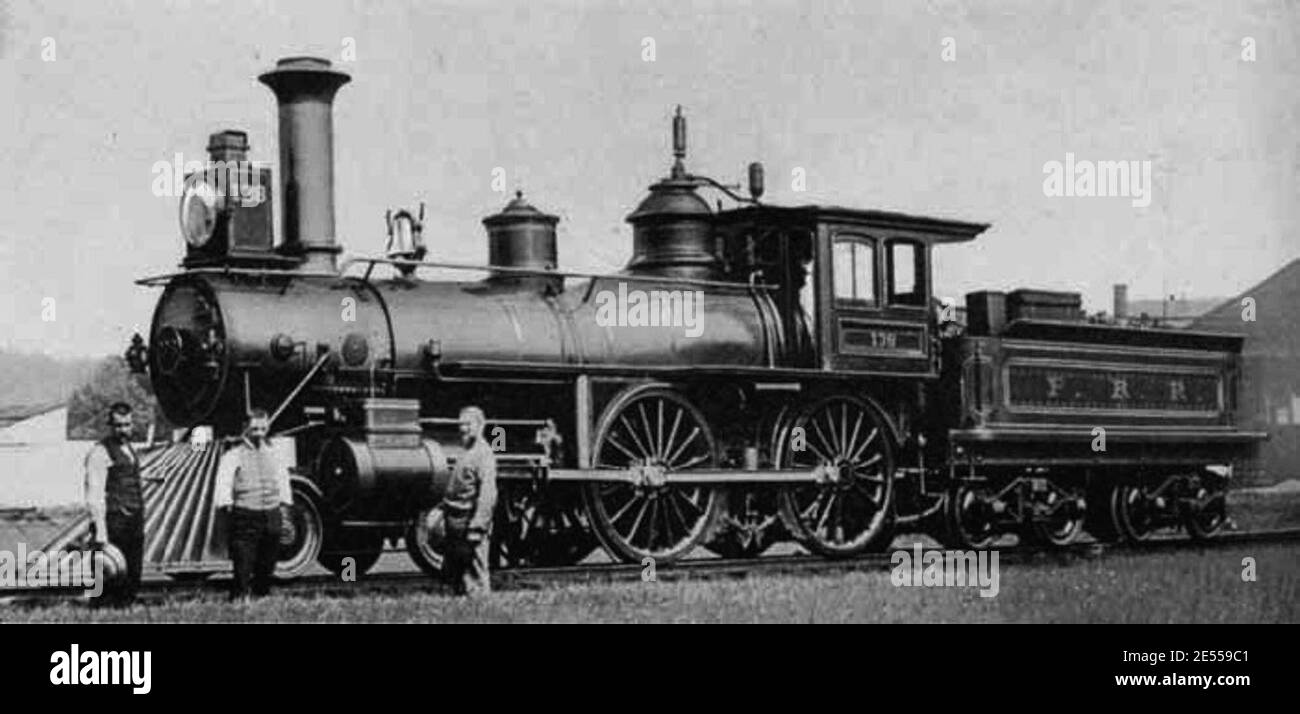 Pennsylvania Railroad Class B A locomotive #138 Stock Photo - Alamy