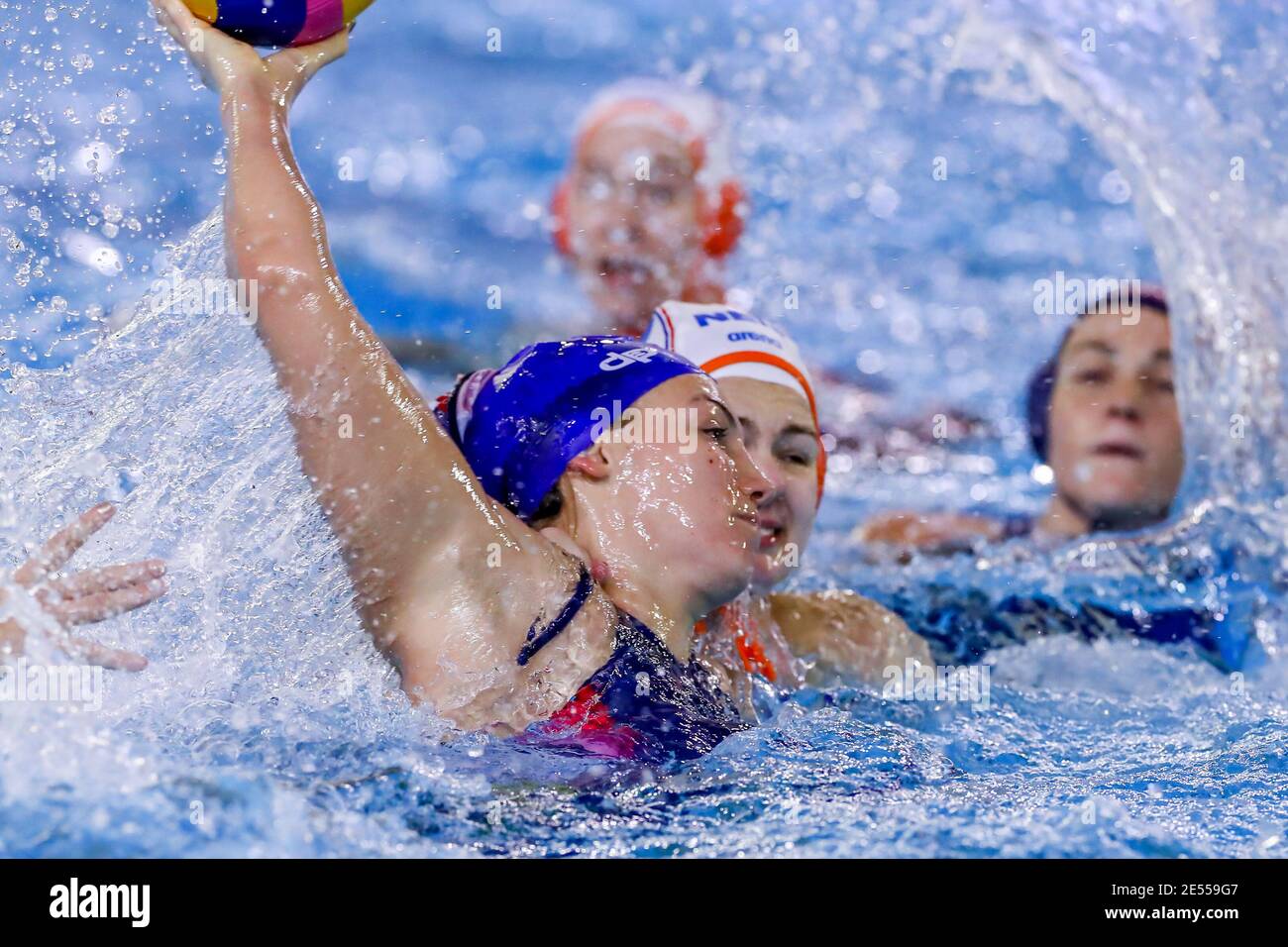 Olympic waterpolo qualification tournament 2021 woman trieste italy hi ...