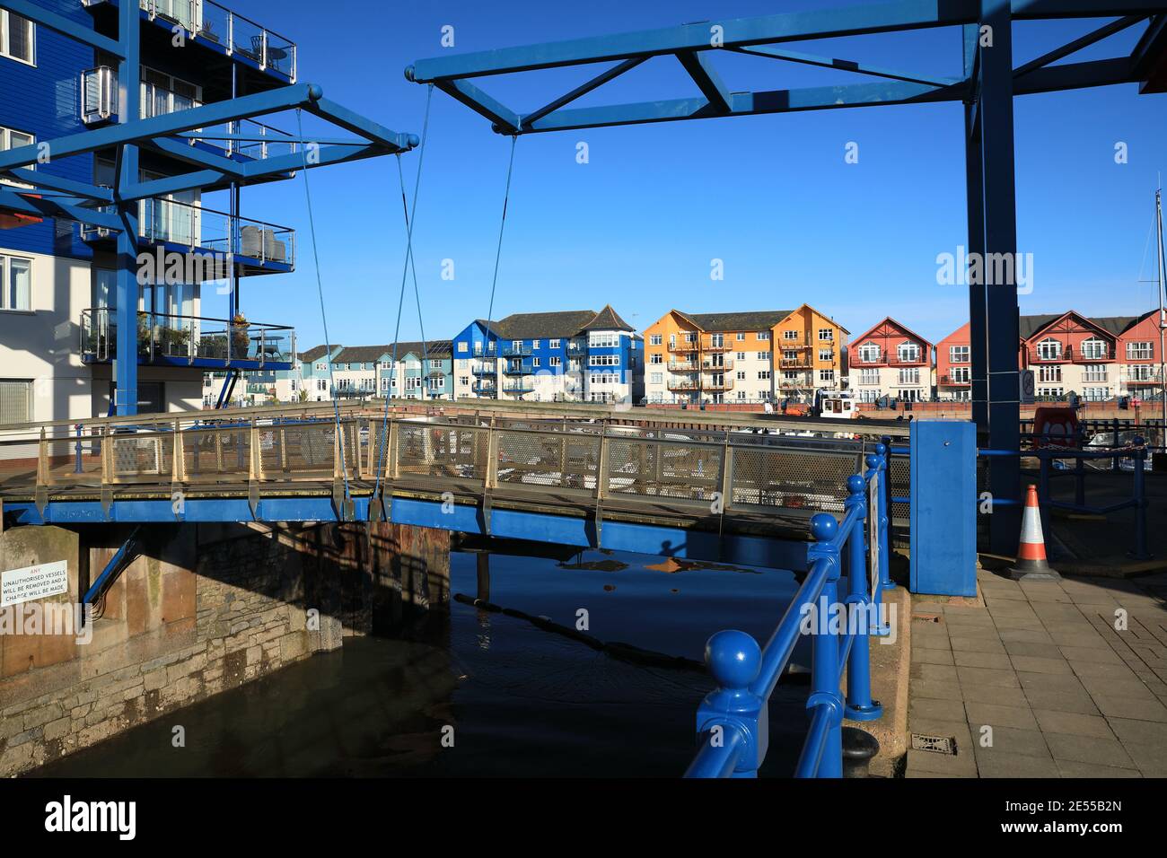 Marina bridge exmouth hi-res stock photography and images - Alamy