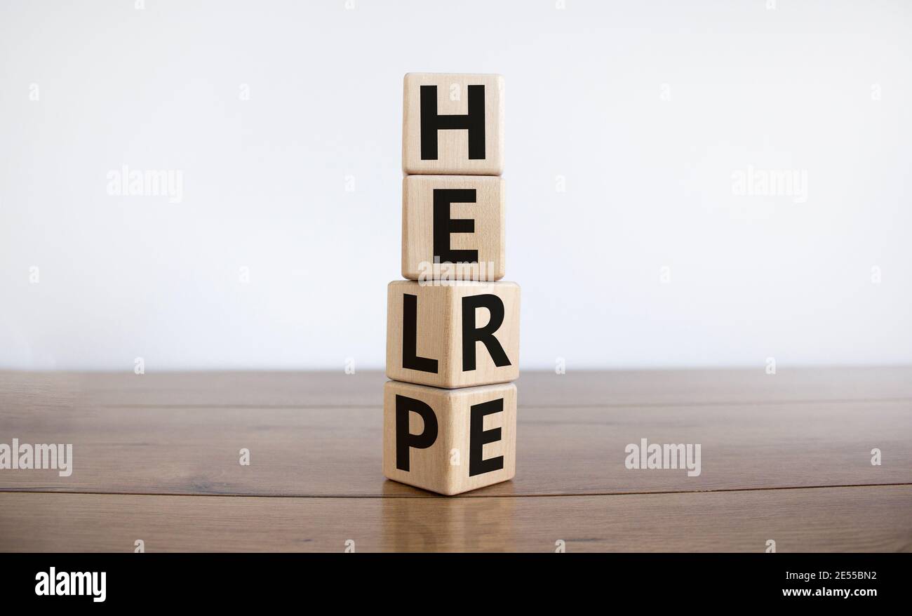Help is here symbol. Turned cubes and changed the word help to here ...