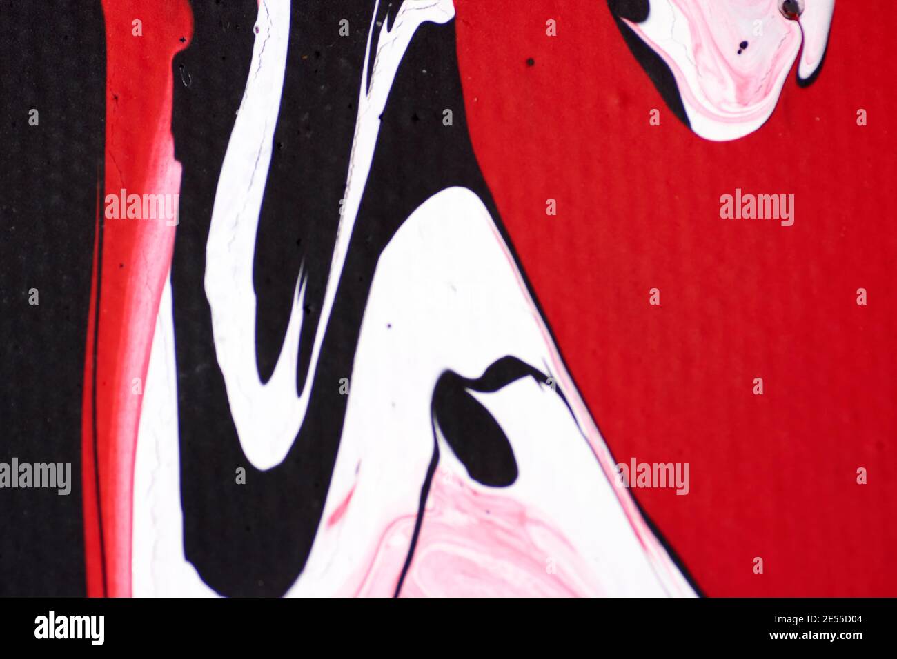 Macro shot of acrylic paint and oil mixture Stock Photo - Alamy