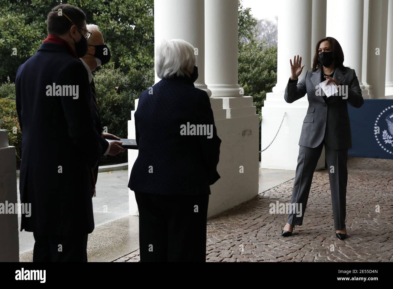 Us treasury secretary janet yellen hi-res stock photography and images ...