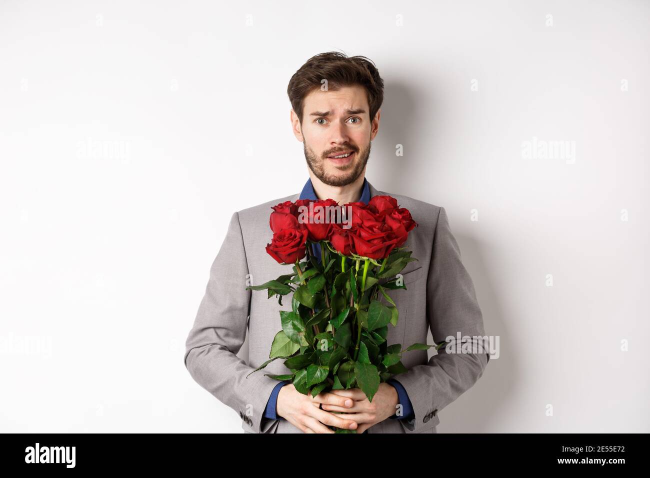 Young gay man worried hi-res stock photography and images - Alamy