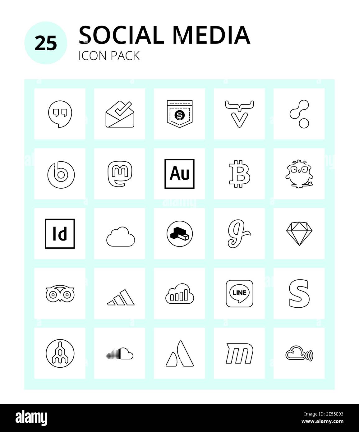 Creative commons logo hi-res stock photography and images - Alamy