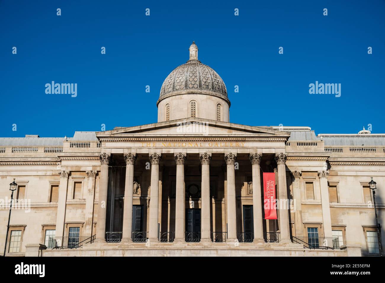National Gallery at Trafalgar Square, London, UK Stock Photo - Alamy