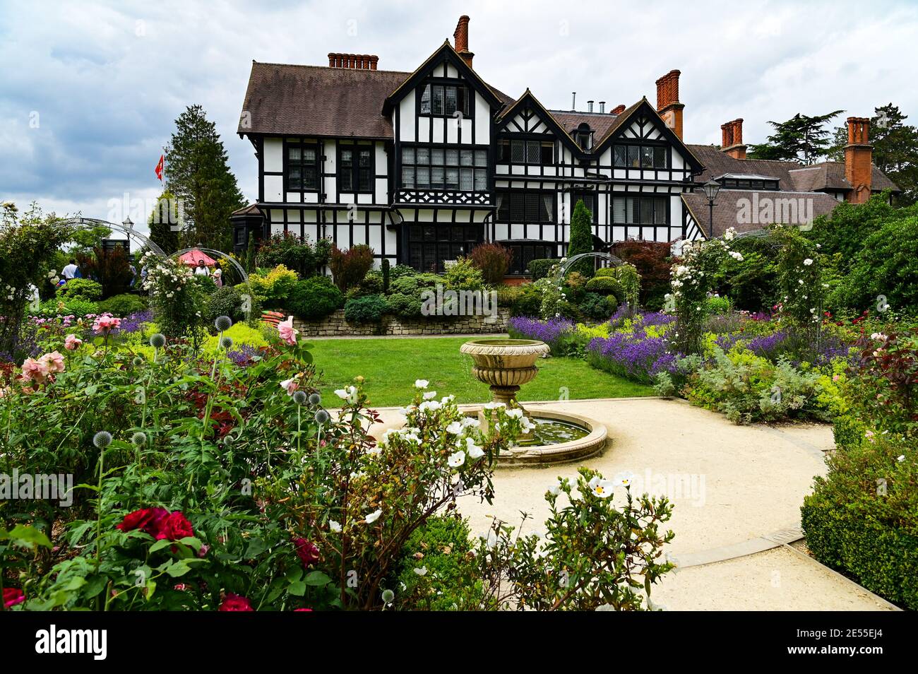 Bhaktivedanta Manor, given by George Harrison, Watford Stock Photo - Alamy