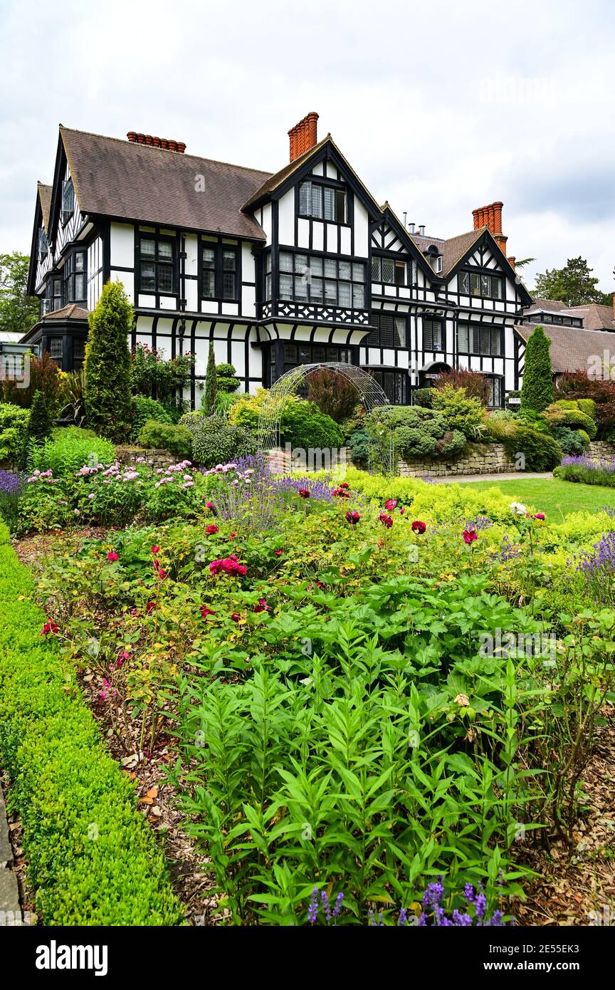 Bhaktivedanta Manor, given by George Harrison, Watford Stock Photo - Alamy