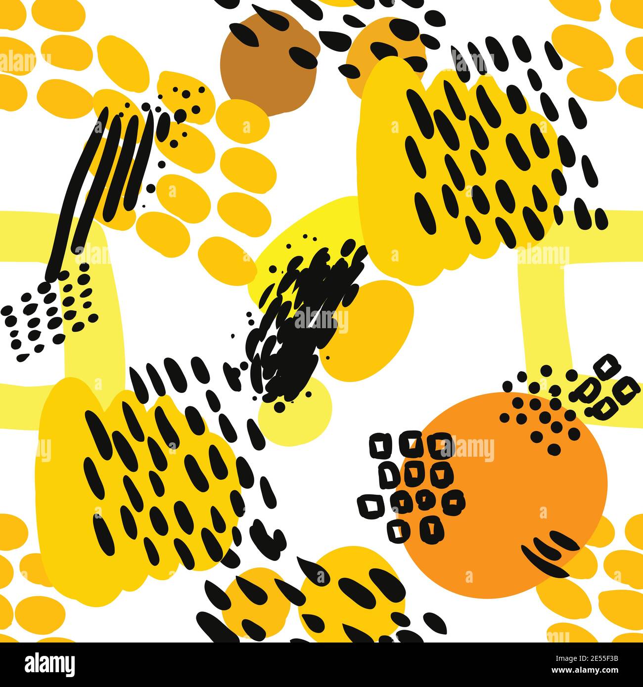 Vector abstract background. Seamless brush stroke pattern Stock Vector ...