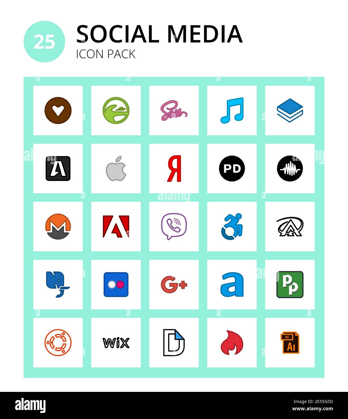 Creative commons logo hi-res stock photography and images - Alamy