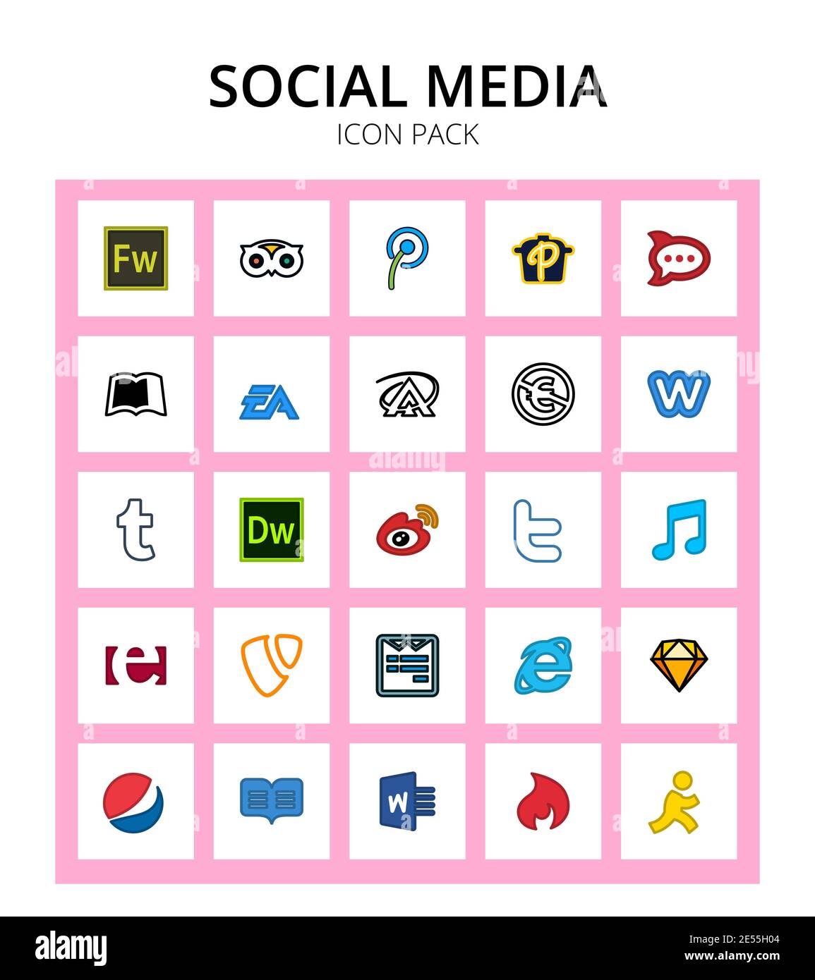 Social Media Icons Tumblr