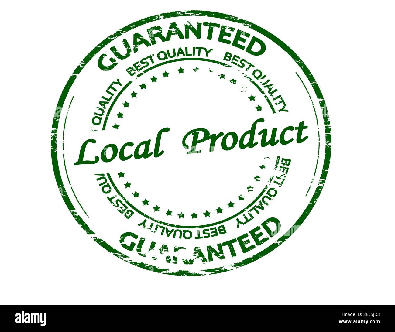 Rubber stamp with text local product inside, vector illustration Stock ...