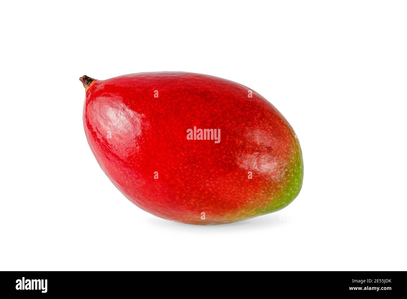 Fresh isolated red mango on white background Stock Photo - Alamy