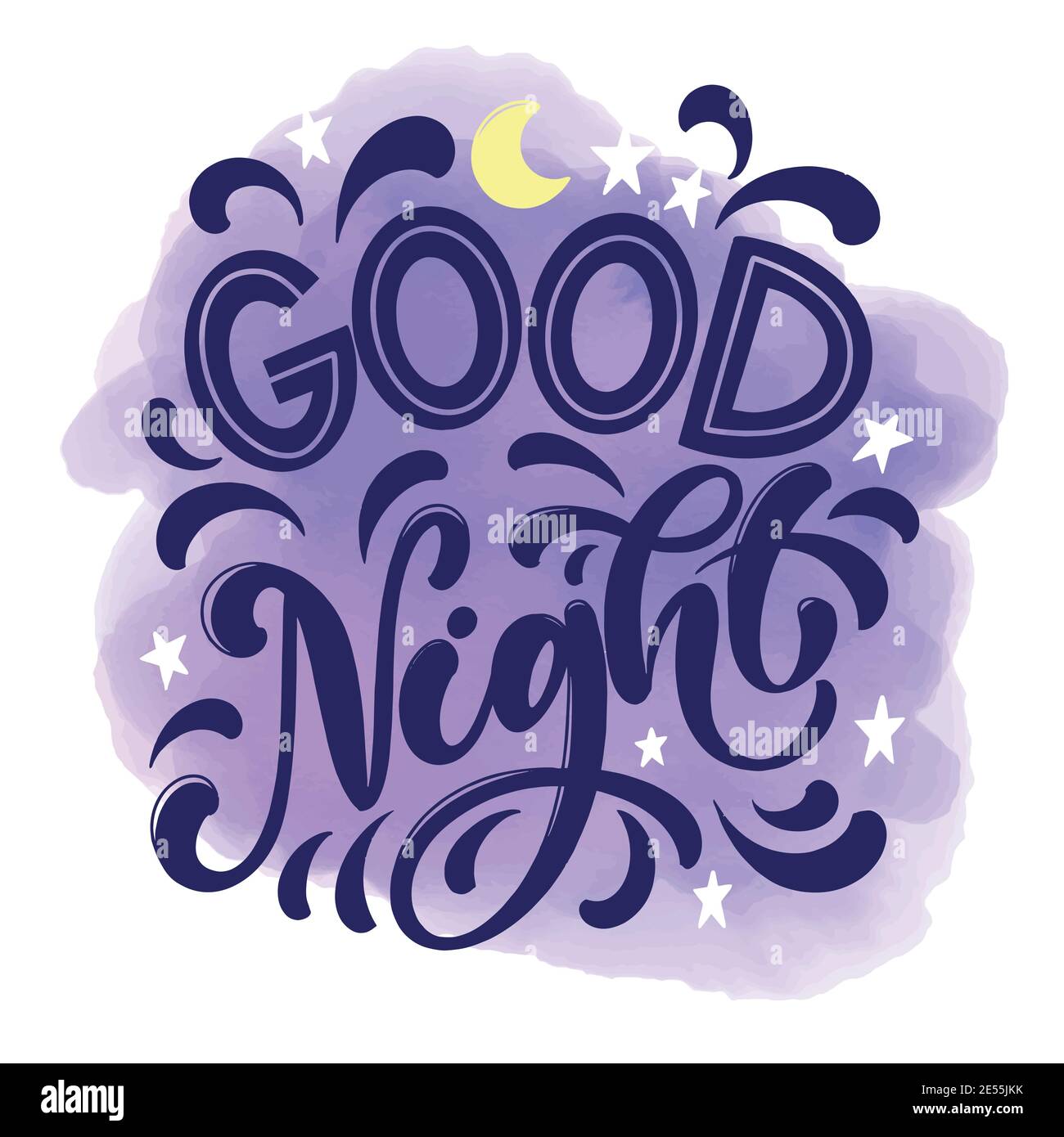 Good Night Drawing Quotes Buy Blue Nexus Good Night Quotes Wall Poster