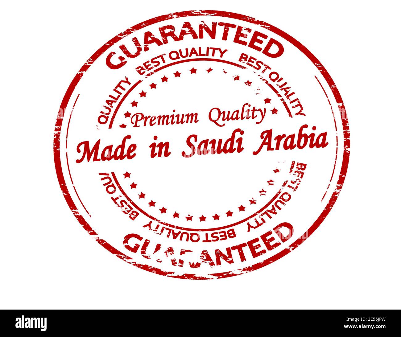 Saudi Arabia Code Short Country Domain Name Stock Vector
