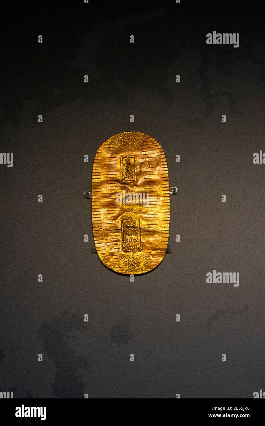 Japan money koban hi-res stock photography and images - Alamy