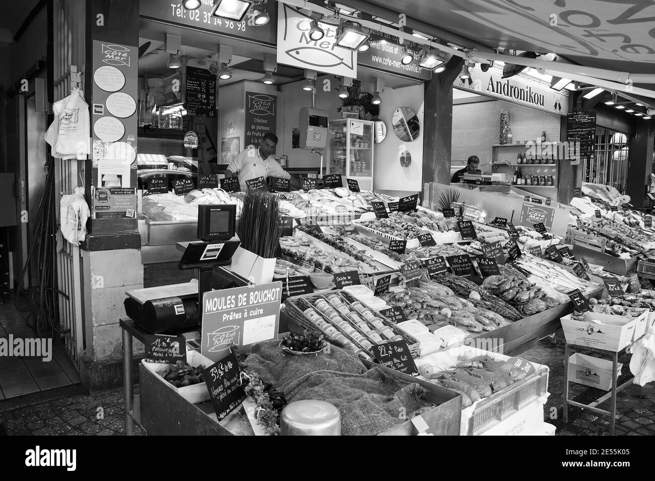 Fishery trade Black and White Stock Photos & Images - Alamy