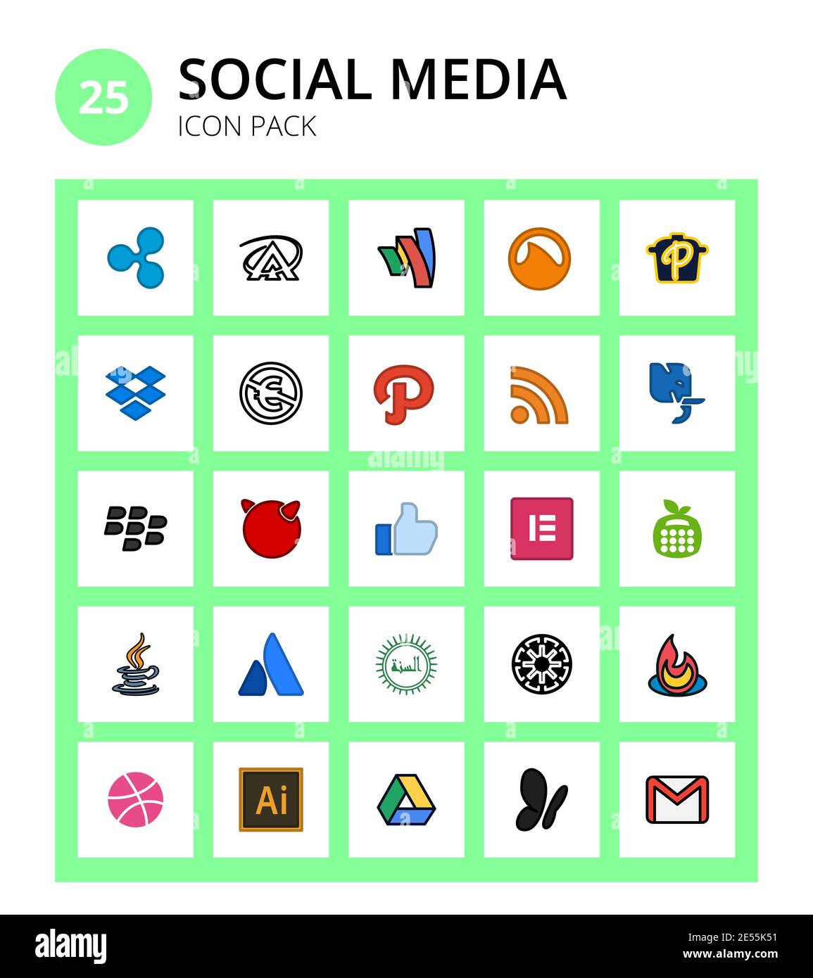 6 elements of ai vector hi-res stock photography and images - Alamy