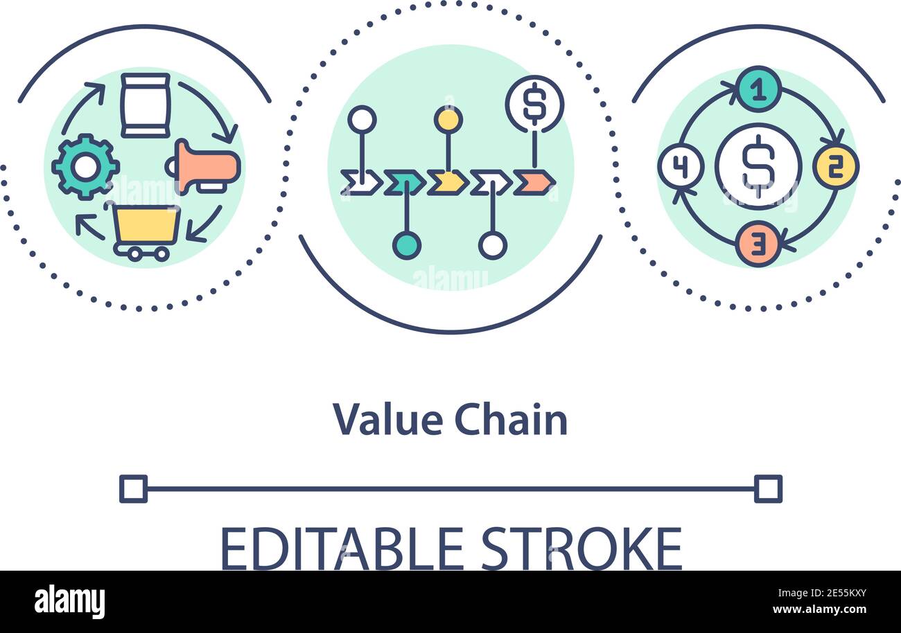 Supply chain optimization Stock Vector Images - Alamy