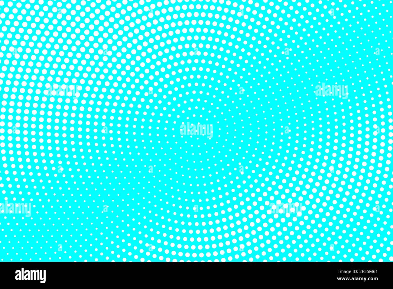 Blue and white dotted halftone vector background. Subtle halftone ...