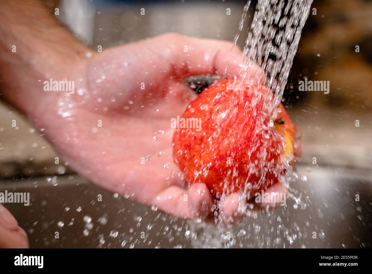 Washing fruit hi-res stock photography and images - Alamy