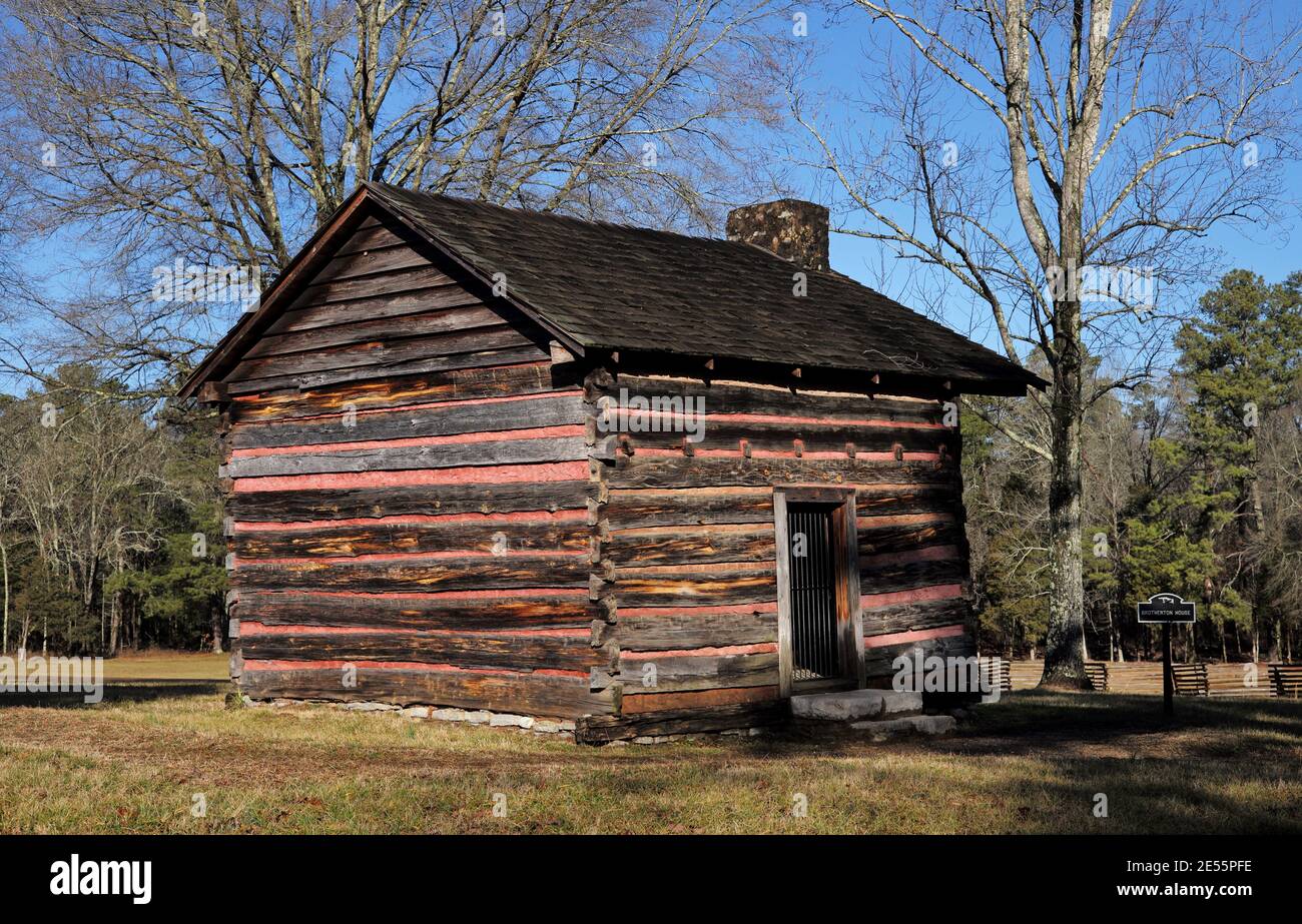 Howitzer and Napoleon cannons at the Brotherton House at the ...
