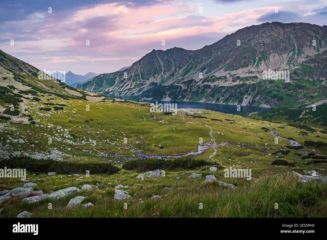 Five lakes valley hi-res stock photography and images - Alamy