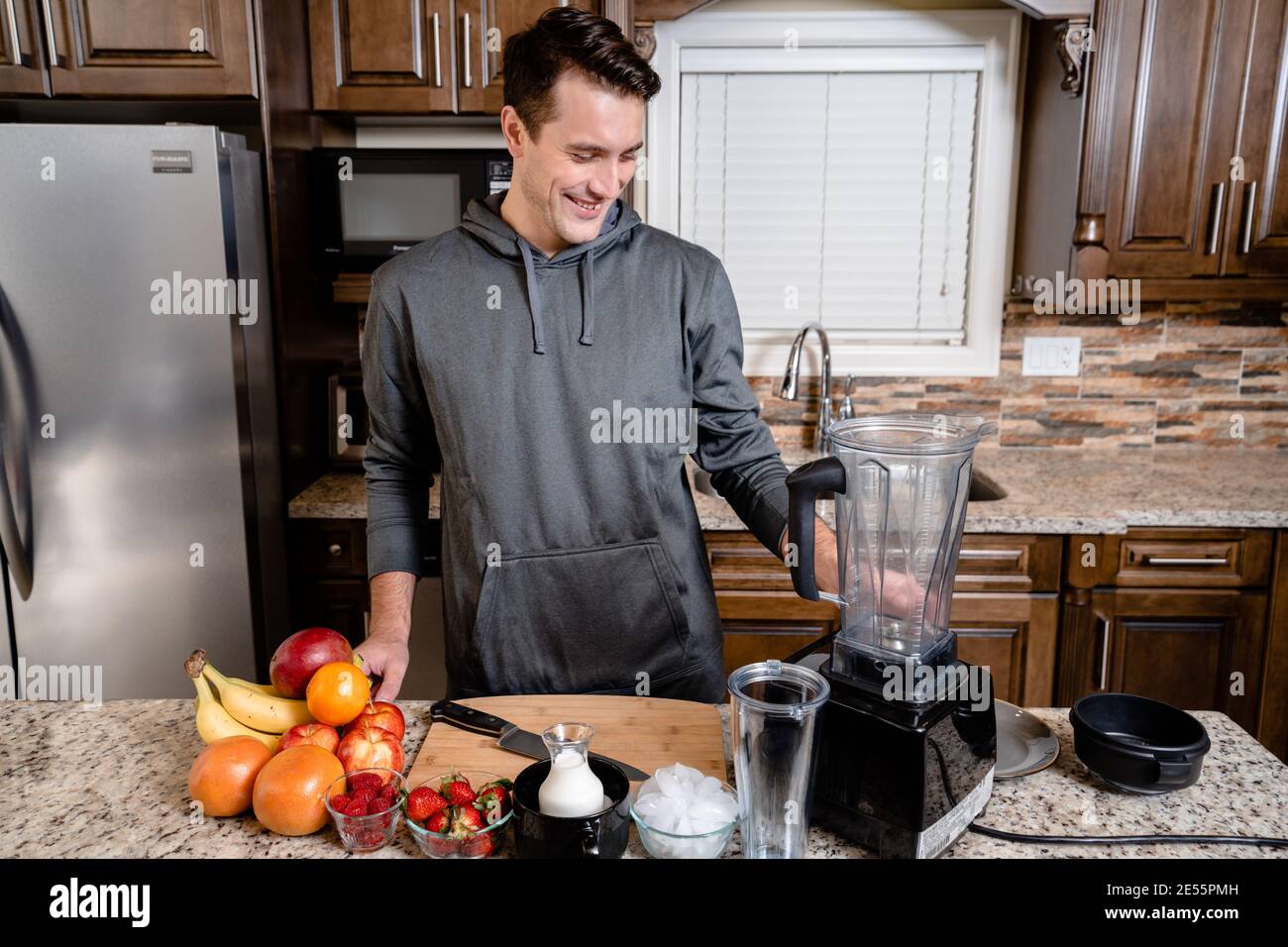 Getting ready to cook Stock Photo - Alamy