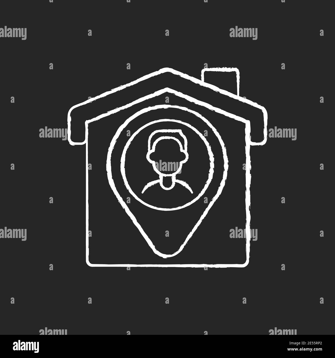 Map blackboard pointer hi-res stock photography and images - Alamy