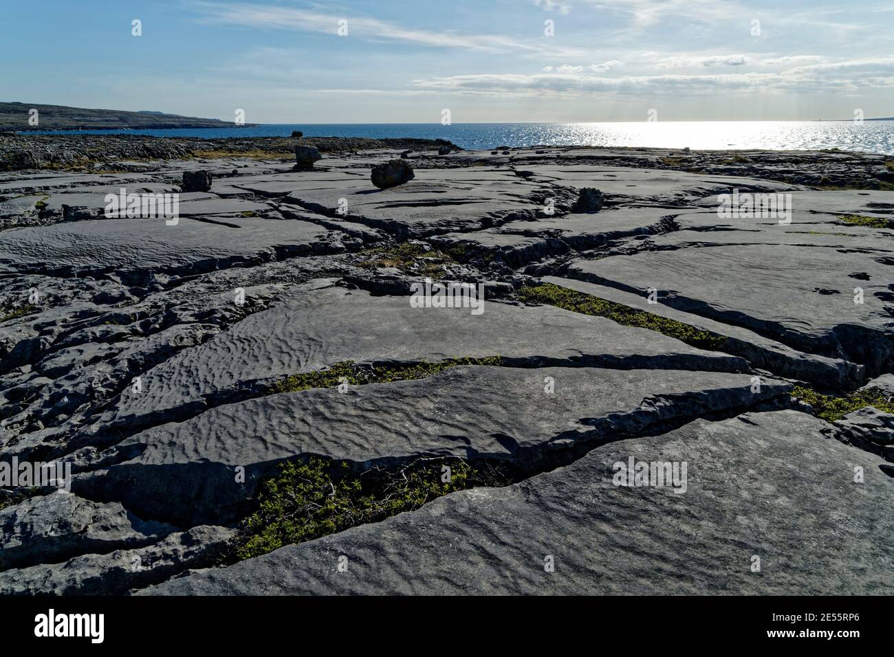 Burren National Park, County Clare, Ireland. 23th April, 2016. The ...