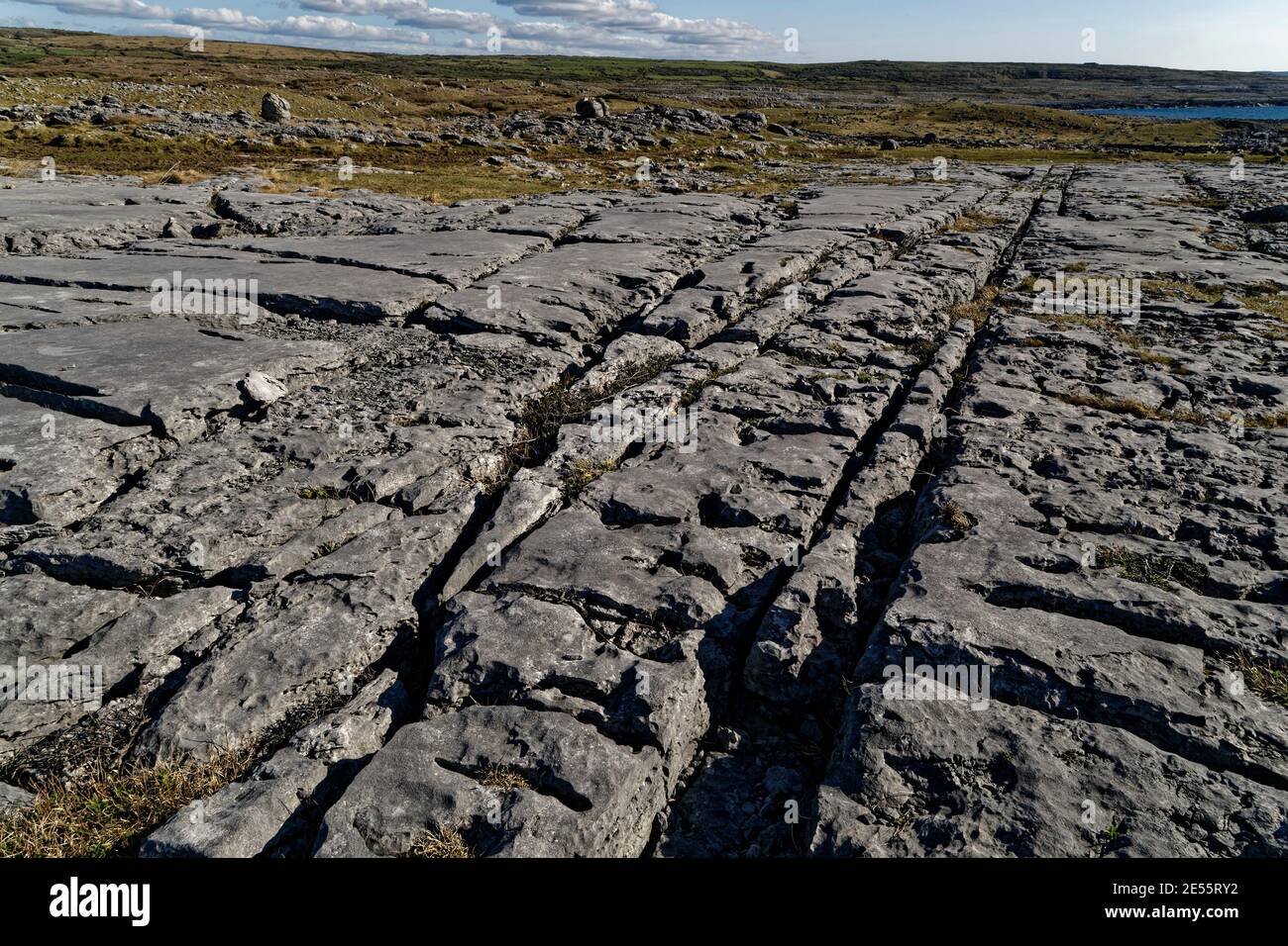 Burren National Park, County Clare, Ireland. 23th April, 2016. The ...