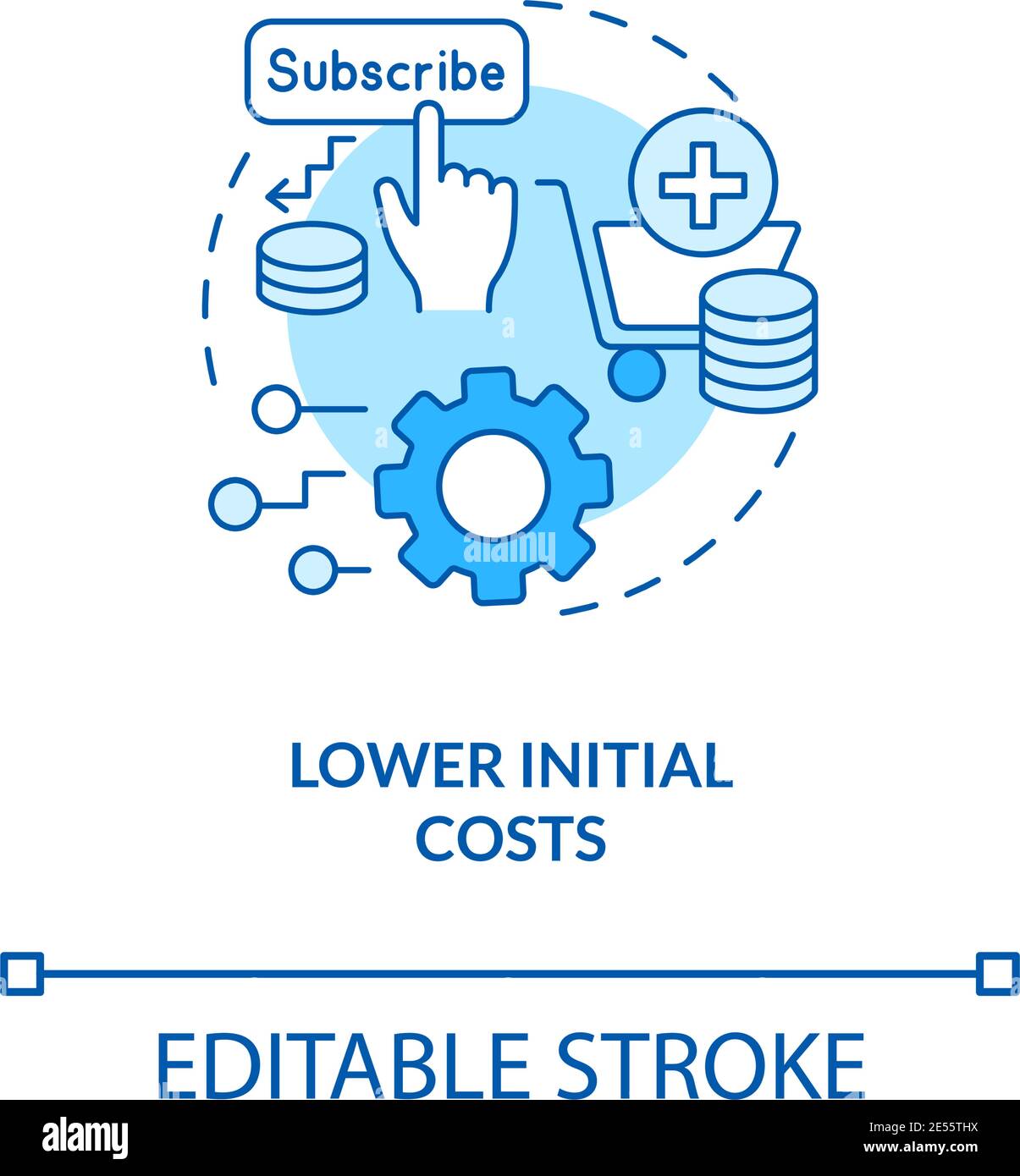 Lower initial costs concept icon Stock Vector Image & Art - Alamy Lower initial costs concept icon Stock Vector Image & Art - Alamy