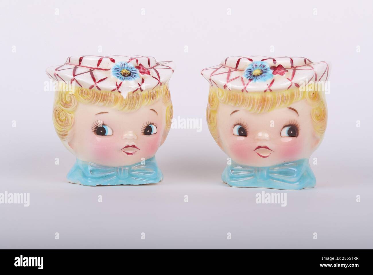Vintage girl face Salt and Pepper Shakers from the 70's - 80's. Luke ...